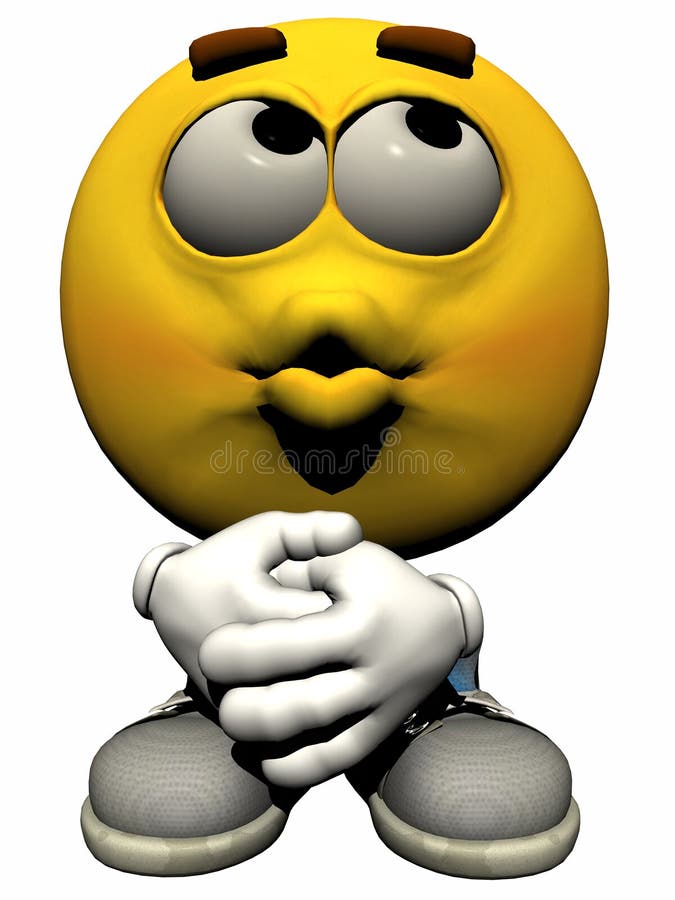 Solo Emoticon masculino stock de ilustración. Ilustración de email ...