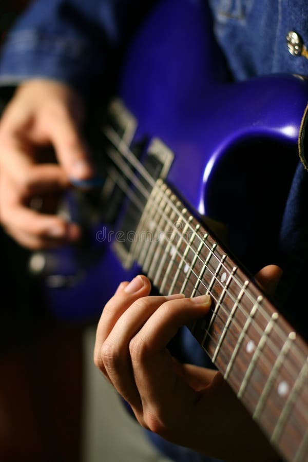 Solo guitarist stock photo. Image of grunge, guitar, entertainment ...
