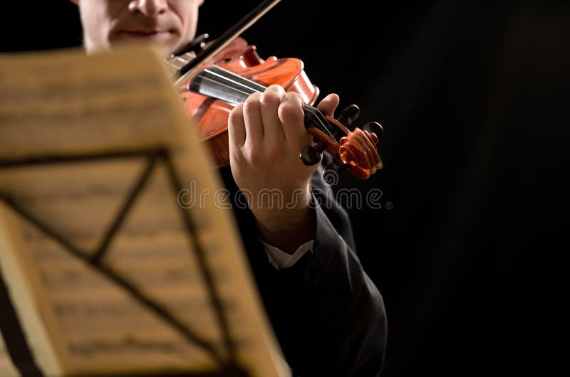 Violin performance stock image. Image of caucasian, fiddler - 22926861
