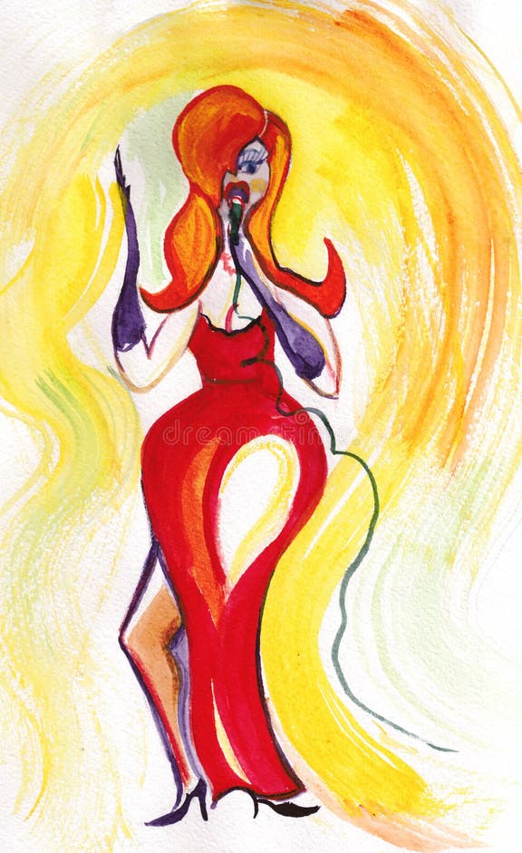 Soloist stock de ilustración. Ilustración de solista - 79107895