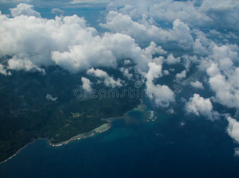 Solomon Islands Cyclone and Flooding Stock Image - Image of despair ...