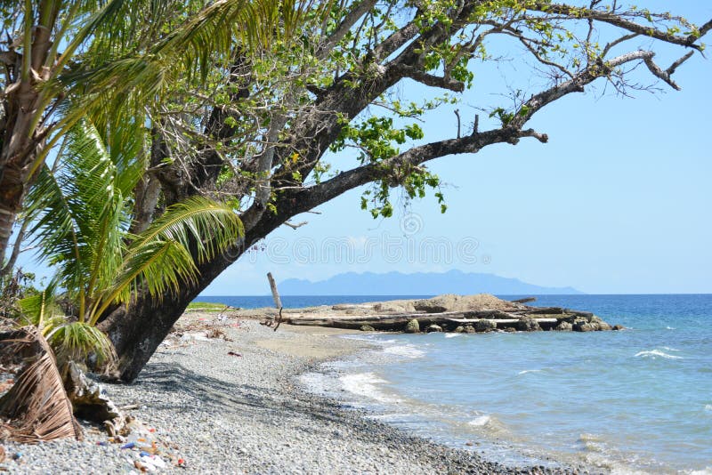 Solomon Islands Have Many Beautiful Beaches.this is Bisivotu ðŸ – Stock ...