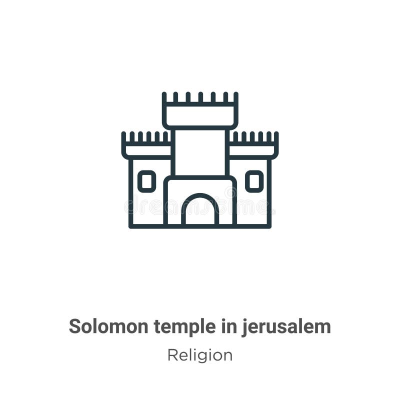 Solomons Temple Clipart