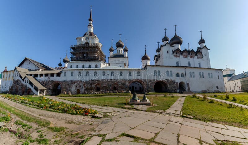 Solovetsky monastery stock image. Image of cross, culture - 25244477