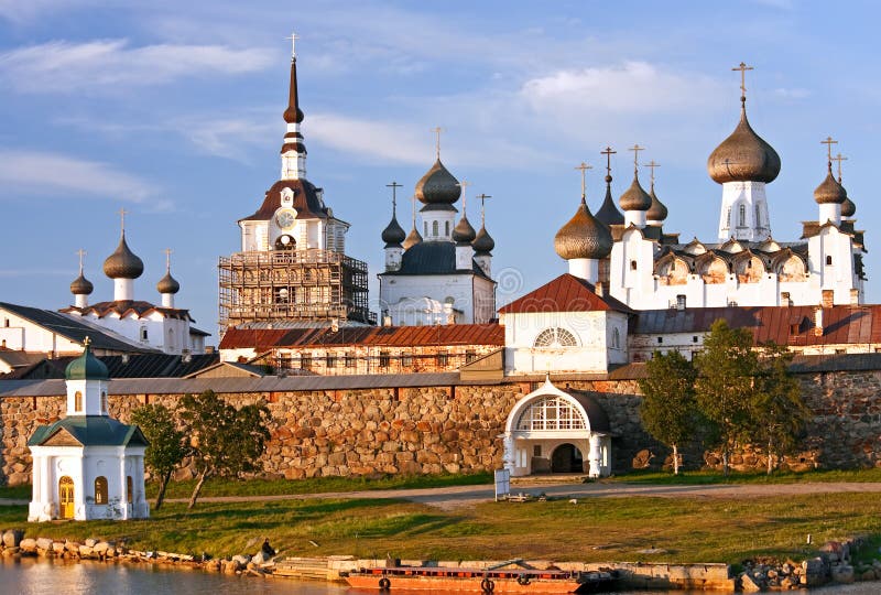 Solovetsky Monastery stock photo. Image of lake, prison - 21252786