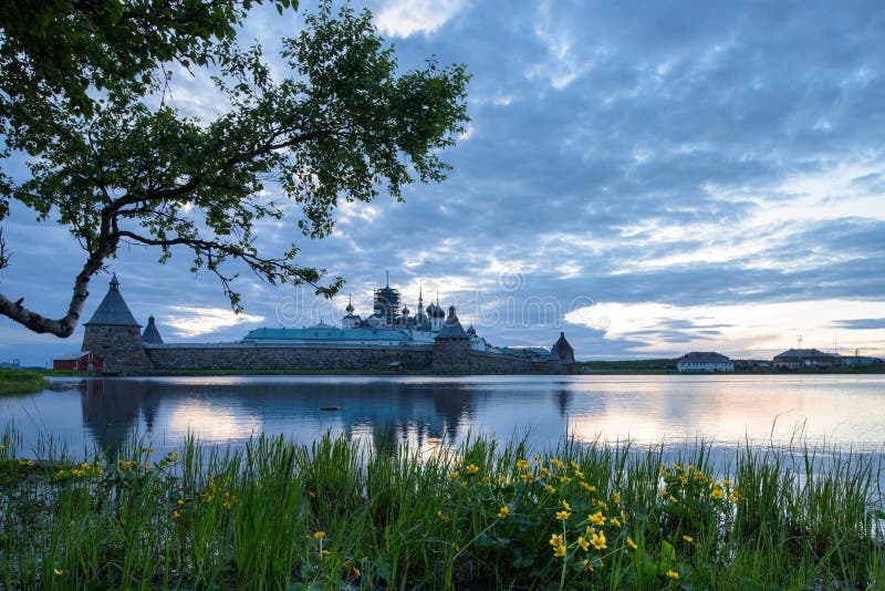 Solovetsky monastery stock image. Image of chapel, home - 13528779