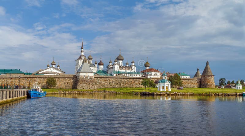 Solovetsky Monastery, Russia Stock Image - Image of orthodox, outdoors ...