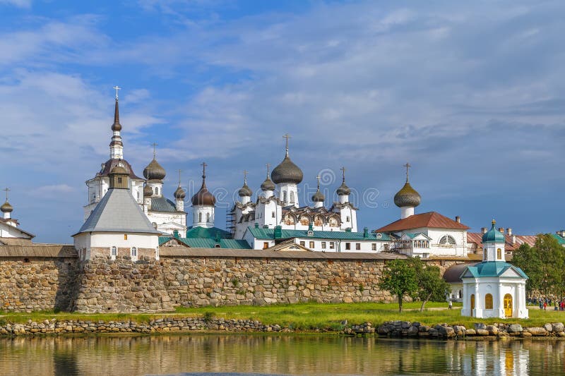 Solovetsky Monastery, Russia Stock Image - Image of landscape, landmark ...