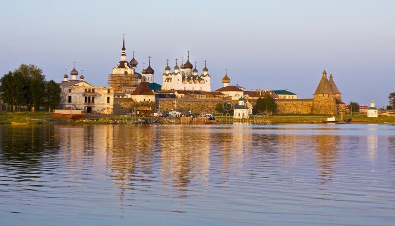 Solovki, Rusland stock afbeelding. Image of kerk, architectuur - 38510935