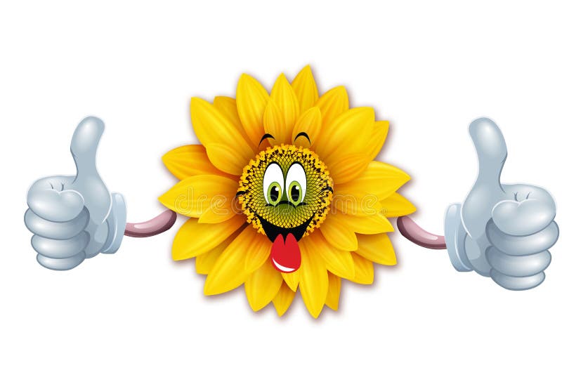 Solros stock illustrationer. Illustration av härlig, modeller - 26571934