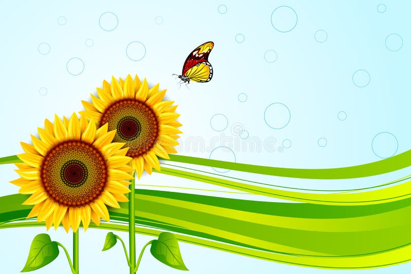 Solros Stock Illustrationer, Vektorer, & Clipart – (105,809 Stock ...