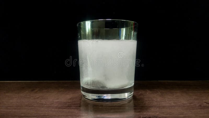 Soluble Effervescent Tablets Dissolve in Water Stock Footage - Video of ...