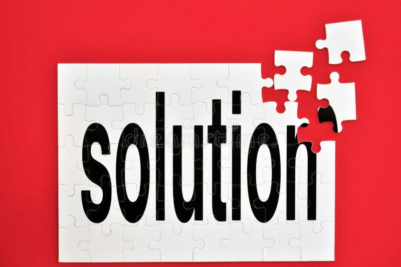 Solution - Business Metaphor Stock Image - Image of concept ...