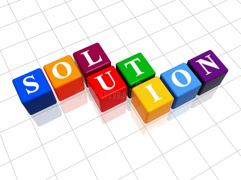 Solution stock illustration. Illustration of resolution - 4579923