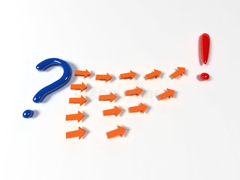 The solution stock illustration. Illustration of isolated - 5403498