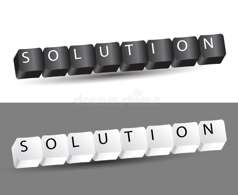 Solution is Loading - Vector Illustration Stock Vector - Illustration ...