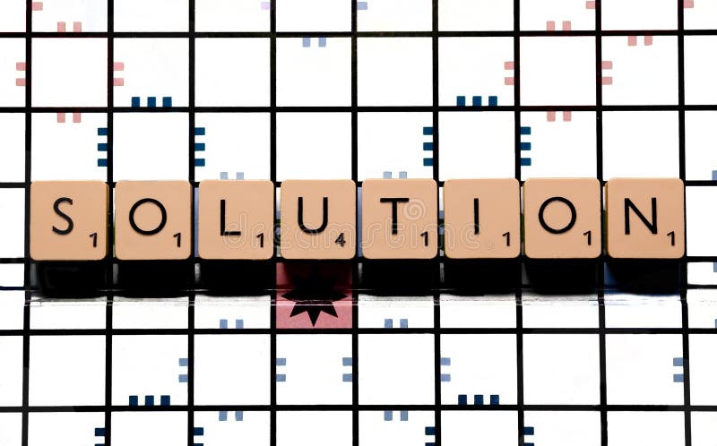 Solution board-game stock image. Image of playing, symbol - 5859731