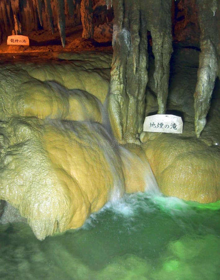 Solution Cave in Okinawa Japan Stock Image - Image of cave, carbonate ...