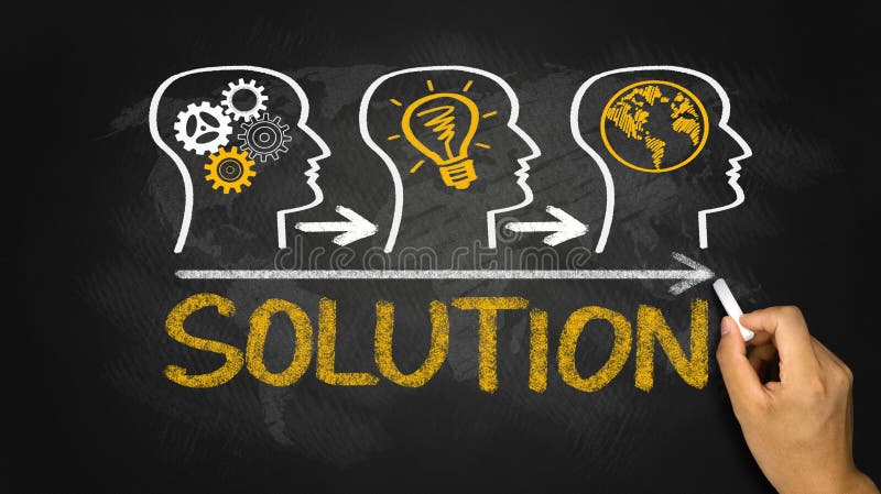 Solution concept stock photo. Image of change, innovation - 58096652