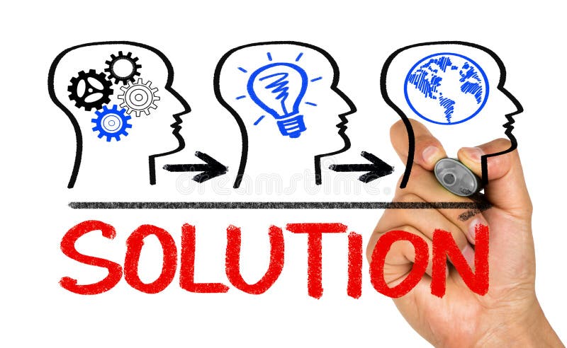 Solution concept stock photo. Image of strategy, business - 58095408