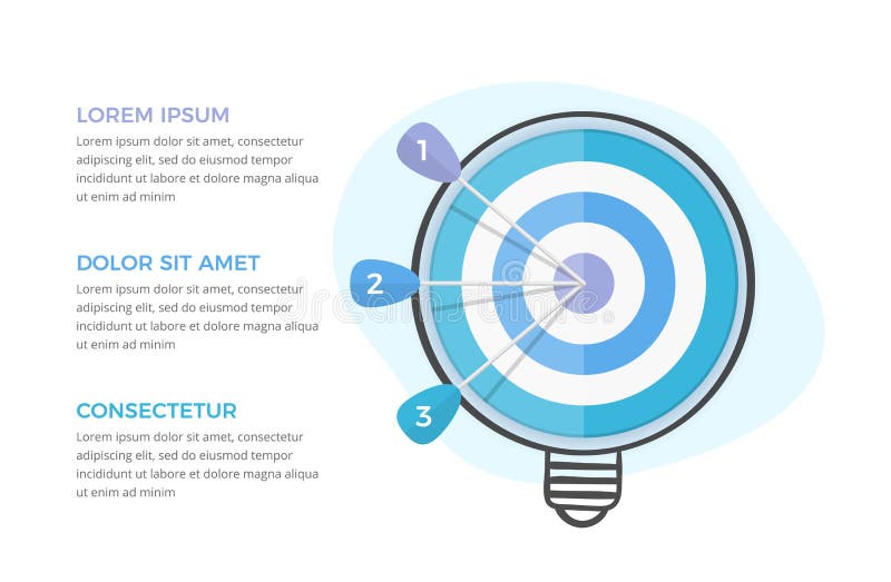 Solution Concept with Target Stock Vector - Illustration of design ...