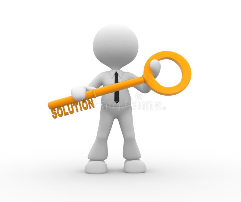 Solution stock illustration. Illustration of solution - 39297120