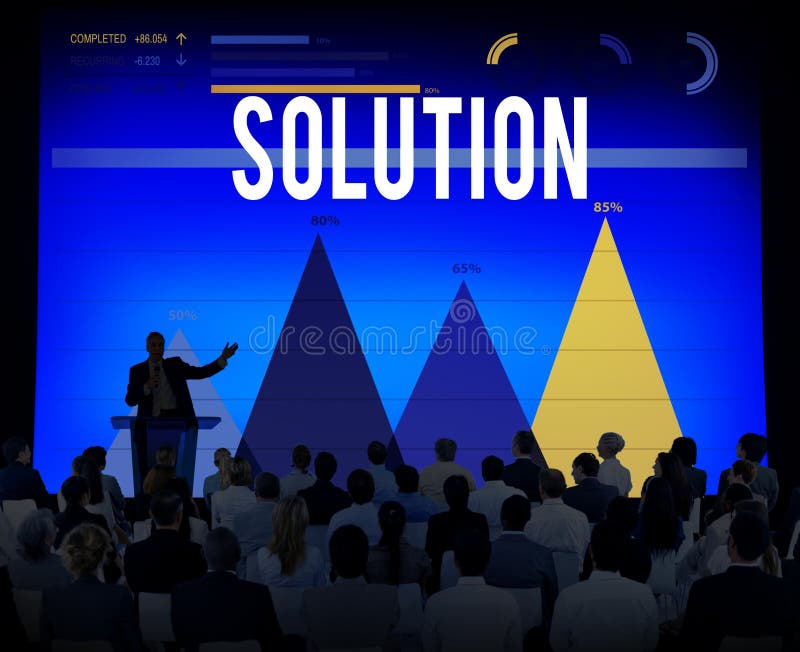 Solution Decision Discovery Problem Solving Concept Stock Illustration ...