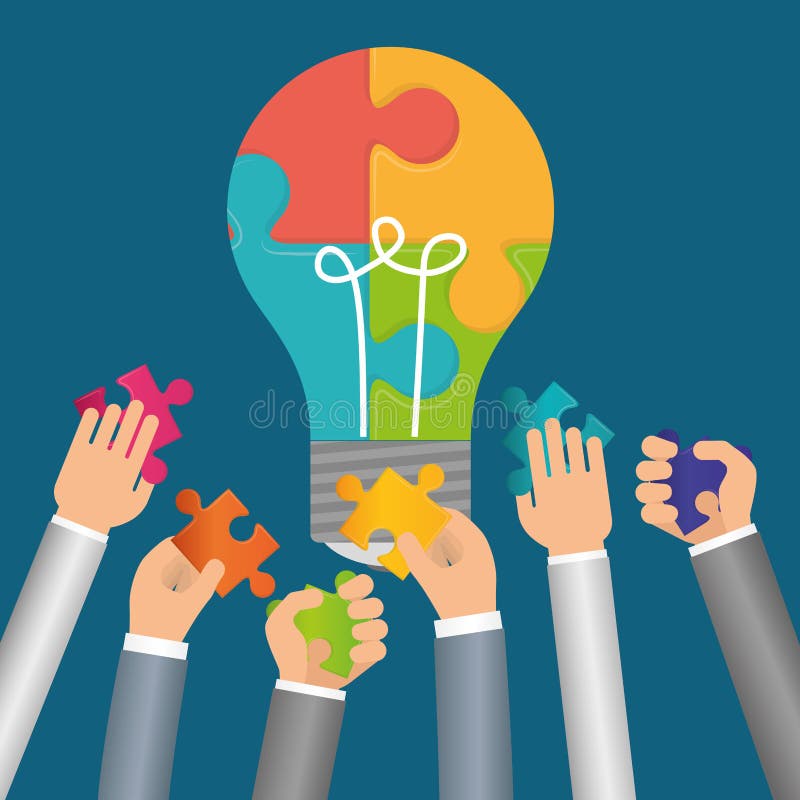 Solution design stock vector. Illustration of diagram - 59043155