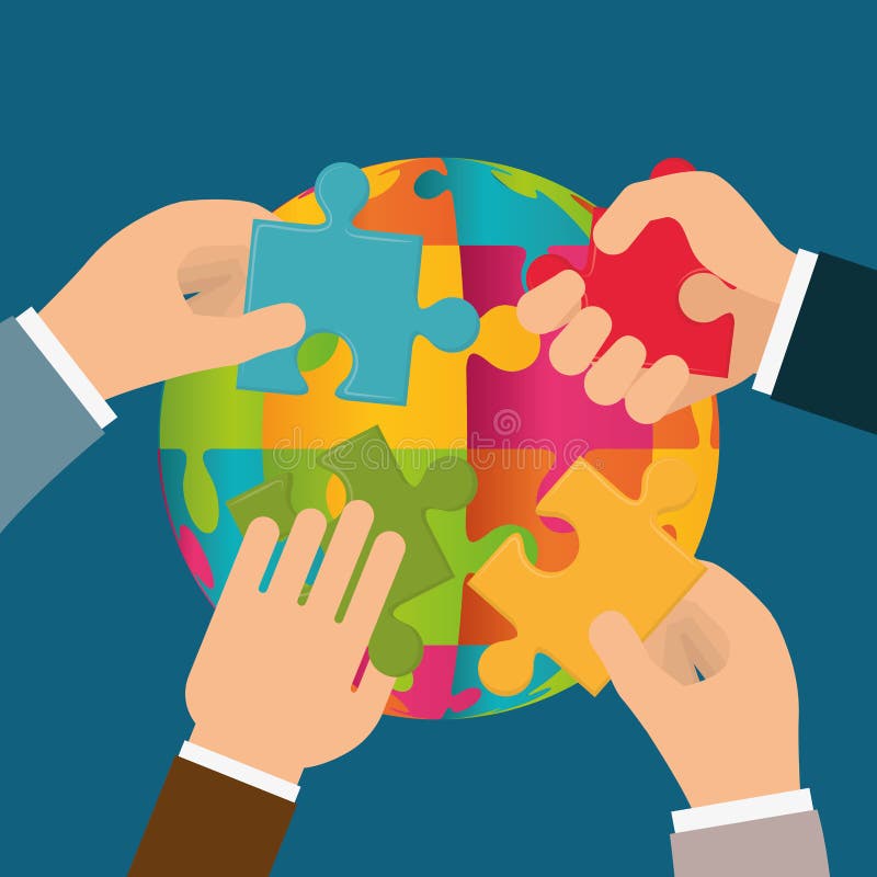 Solution design stock vector. Illustration of conceptual - 59043210