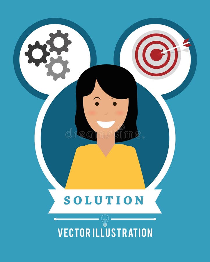 Solution design stock vector. Illustration of consulting - 59045500