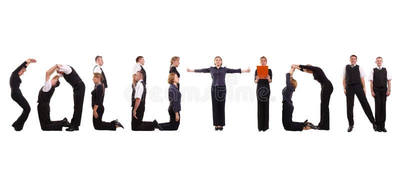 Solution group stock photo. Image of office, organization - 3017276