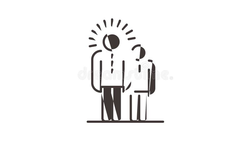 Solution icon animation stock video. Video of lightbulb - 201158227