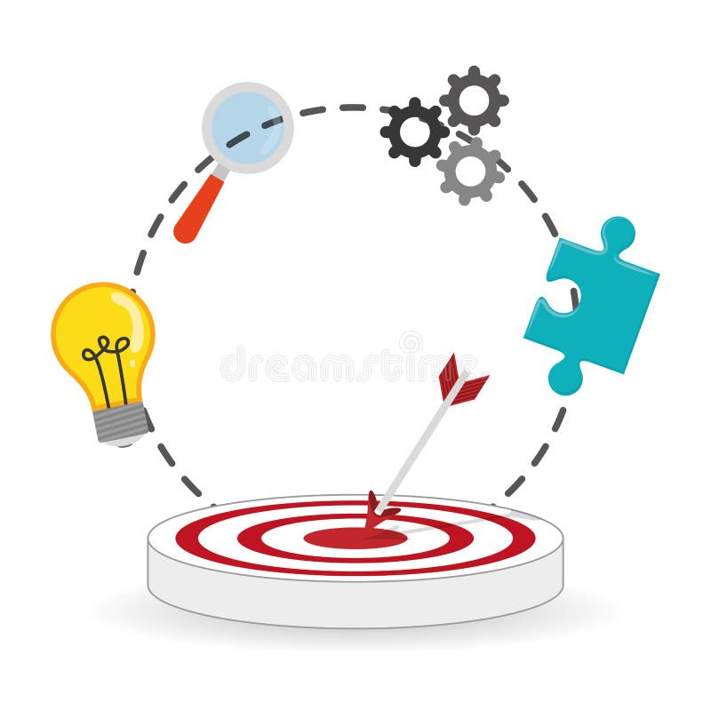 Solution Icon Design , Vector Illustration Stock Vector - Illustration ...