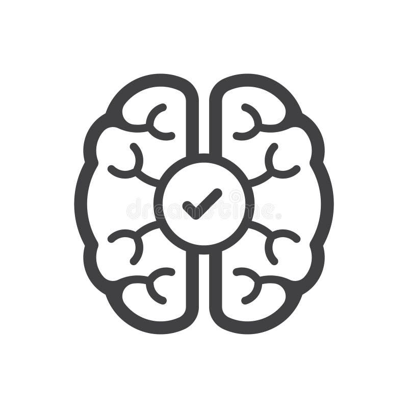 Solution idea icon stock illustration. Illustration of intelligence ...