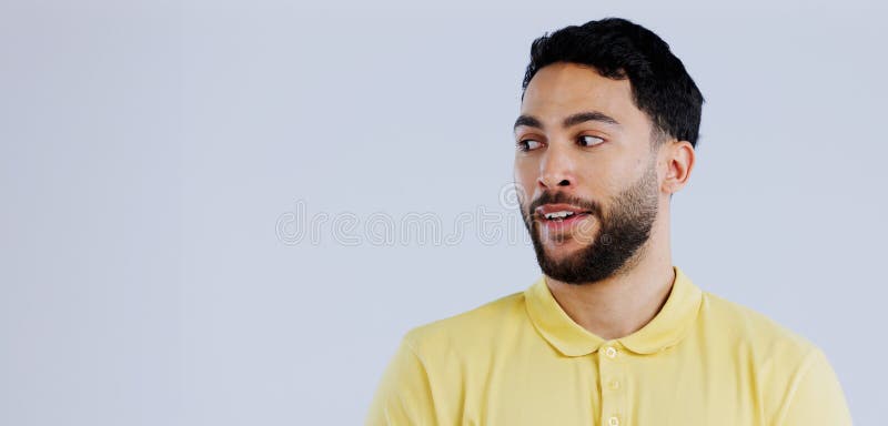 Solution, Ideas and Thinking with Man, Decision and Questions on White ...