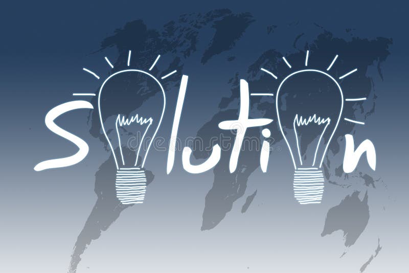 Solution stock illustration. Illustration of consulting - 30540581