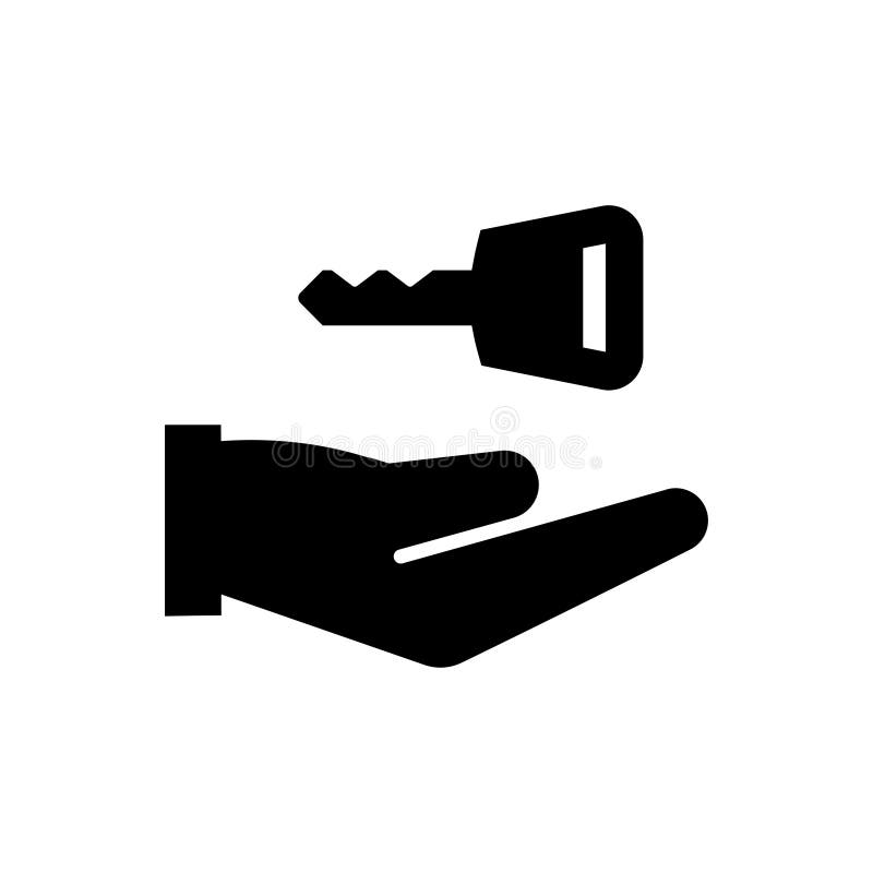 Solution Key Icon stock vector. Illustration of security - 192458601
