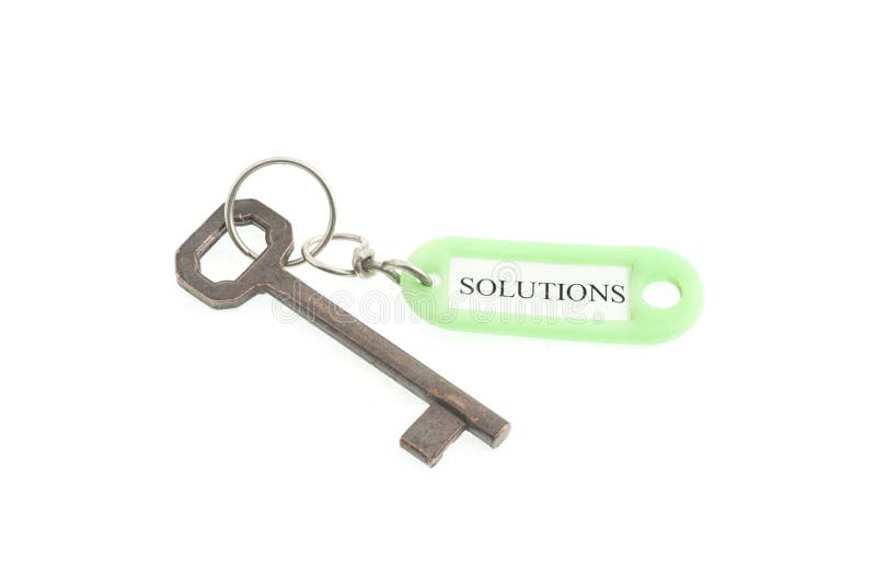 Solution keys stock photo. Image of achievement, motivation - 47582206