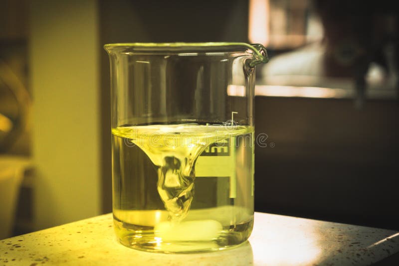 Beaker With Hot Water