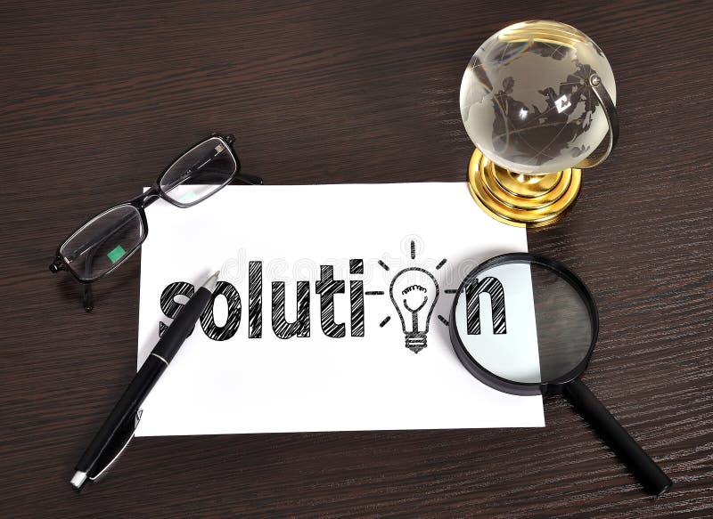 Paper with solution, stock photo. Image of document, card - 30325842