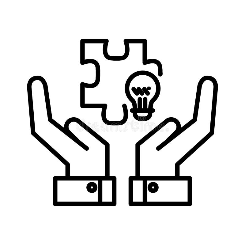 Solution Provider Vector Flat Icon Style Illustration. EPS 10 File ...