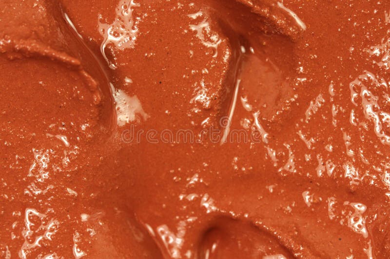 Solution of Red Cosmetic Clay Background Stock Photo - Image of ...
