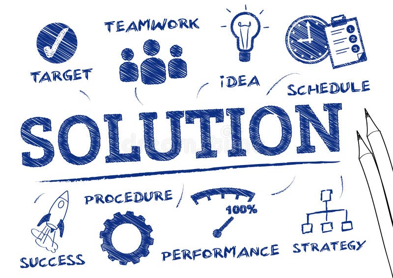Brainstorming, Problem Solving, Scribble Stock Illustration ... Brainstorming, Problem Solving, Scribble Stock Illustration ...