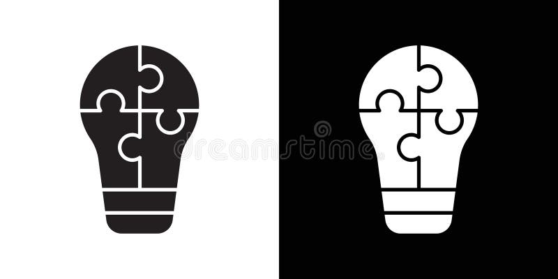 Solution, Solve Icon Thin Line Flat Illustration Stock Illustration ...