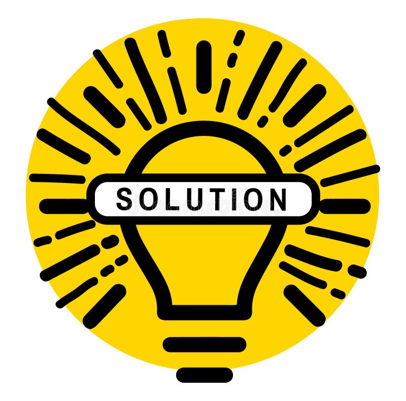 Problem Solved Rubber Stamp Stock Vector - Illustration of clarify ...