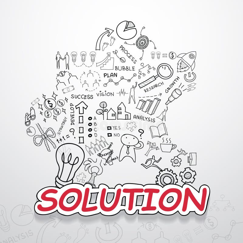 Vision Text, with Creative Drawing Charts and Graphs Business Success ... Vision Text, with Creative Drawing Charts and Graphs Business Success ...
