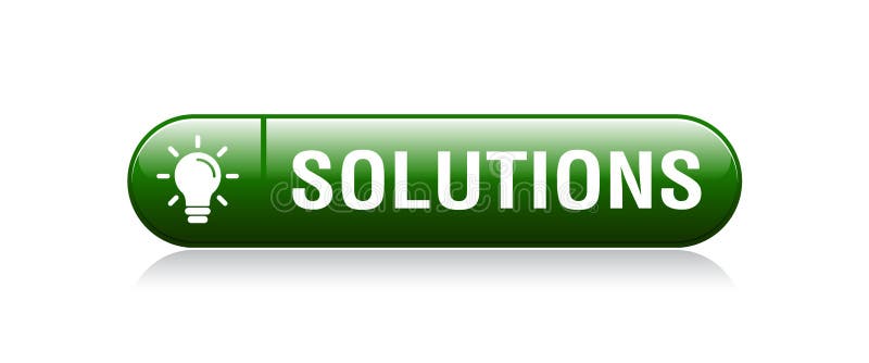 Solutions bulb icon stock vector. Illustration of design - 127093546