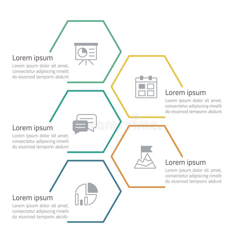 Solutions for Business Infographic Chart Design Template Stock Vector ...