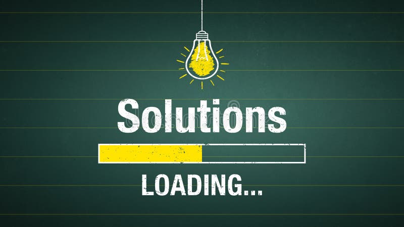 Solutions loading stock illustration. Illustration of loading - 147439540