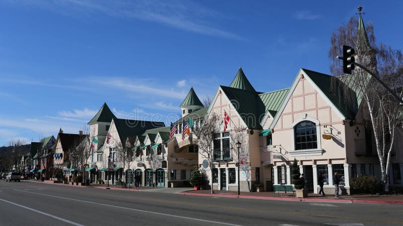 Solvang editorial stock image. Image of nature, building - 37605109